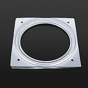 6 inch square metal rotating turntable TV table turntable bearing turntable.