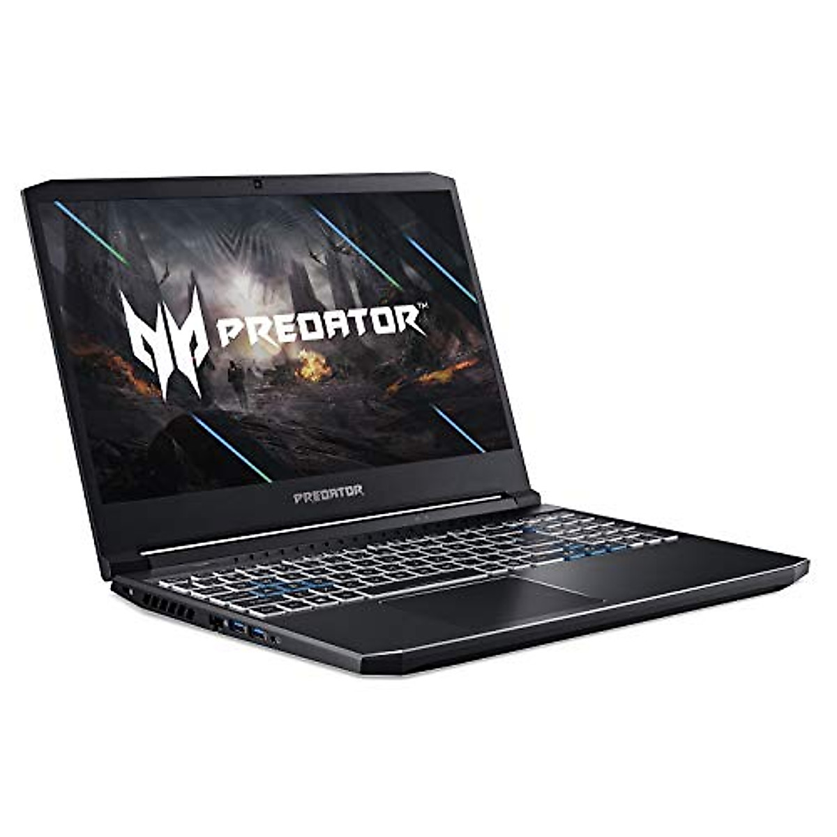 Acer Predator Helios 300 Gaming Laptop, Intel i7-10750H, NVIDIA GeForce RTX 2060 6GB, 15.6" Full HD 144Hz 3ms IPS Display, 16GB Dual-Channel DDR4, 512GB NVMe SSD, Wi-Fi 6, RGB Keyboard, PH315-53-72XD
