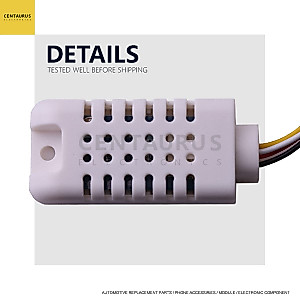 CENTAURUS Sht30 Temperature Humidity Sensor Module- Temperature Sensor Sht30 Profional Temperature Humidity Censation Probe Sensor I2C Interface with Shell for Iic Digital Signal 0-100% Rh