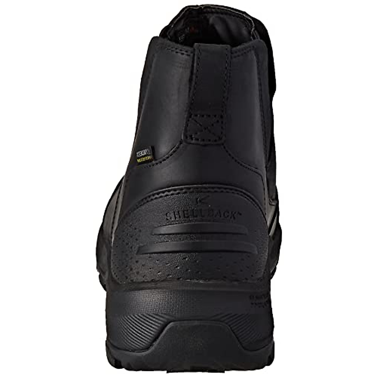 KEEN Men's Revel 4 Mid Height Polar Insulated Waterproof Chelsea Boot, Black/Black, 9.5