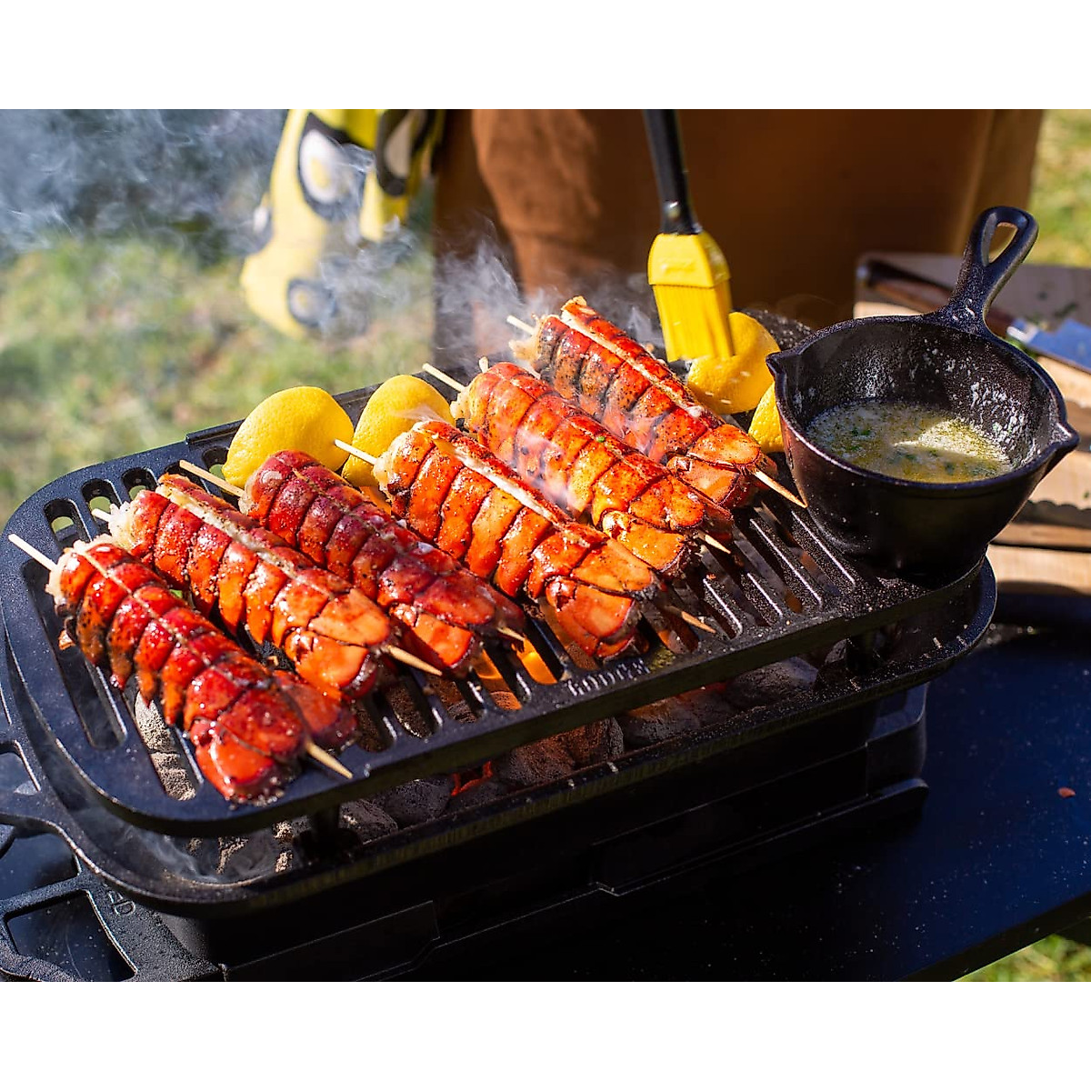 Lodge Sportsman's Pro Grill, 19.38 inches, Black