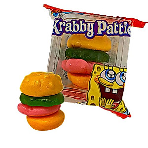 Frankford SpongeBob SquarePants Krabby Patties Gummy Candy, 5.7 oz Bag