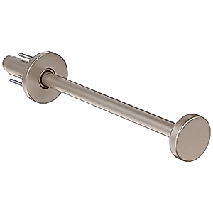 Allied Brass (MD-23-SN) Modern Pullout Garment Rod, 10-Inch, Satin Nickel