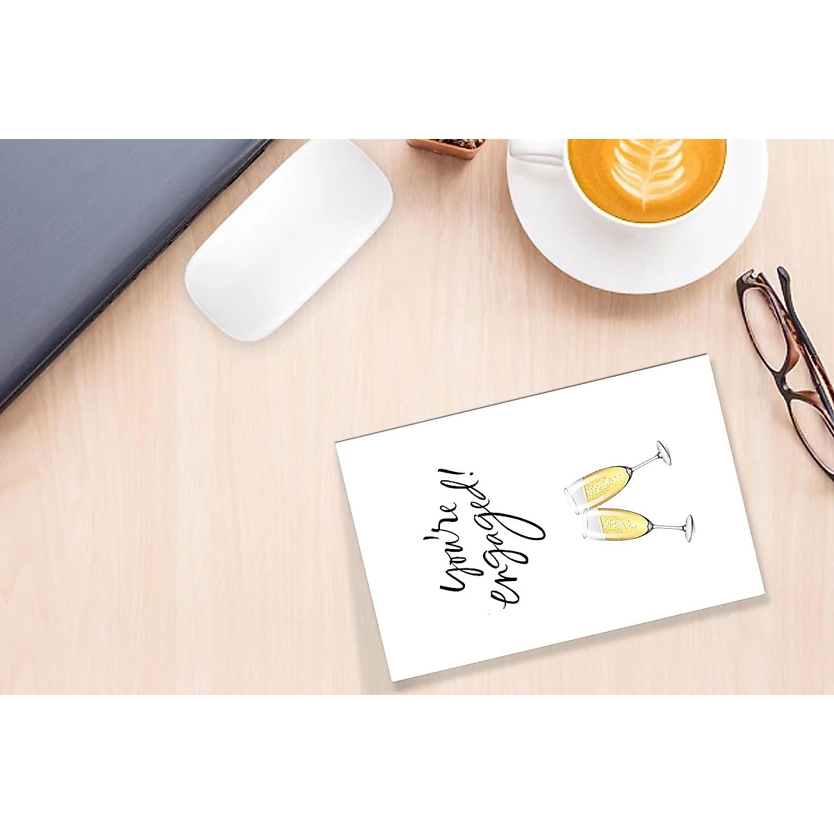 Funny Engagement Cards, Girlfriend Boyfriend Romantic Confession Cards, Fiancé Fiancee Naughty Proposal Cards, Bride and Groom Humorous Invitation Cards, Family And Friends Greetings Cards - Engaged