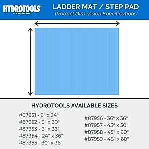 Hydrotools by Swimline Protective Ladder Mat / Pool Step Pad (36'' X 36'')