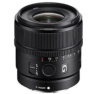 Sony FX30 Super 35 Cinema Line Camera with E 15mm f/1.4 G Lens