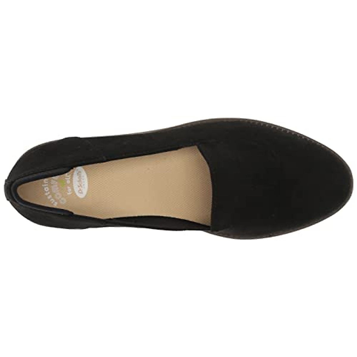 Dr. Scholl's Shoes Women's Jetset Loafer, Black Fabric, 8.5