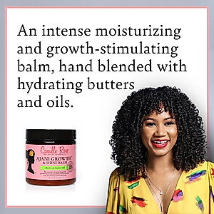 CAMILLE ROSE Naturals Ajani Growth & Shine Balm, 4 Oz