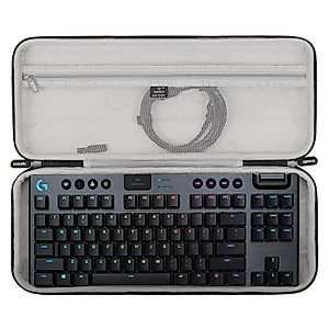 Aproca Hard Storage Travel Case, for Logitech G915 TKL/Logitech G PRO Tenkeyless Lightspeed Wireless RGB Mechanical Gaming Keyboard