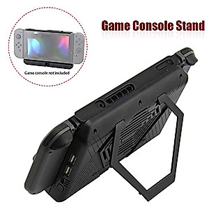 GEZICHTA Switch Dock, Portable Mini Switch Docking Station with Cooling Fan Fast Heat Dissipation Desktop Game Console Stand for Switch