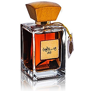 ARABIYAT Khashab & Oud White - Eau De Parfum Amber & Cedarwood Fragrance Perfumes for Men & Women 100ml