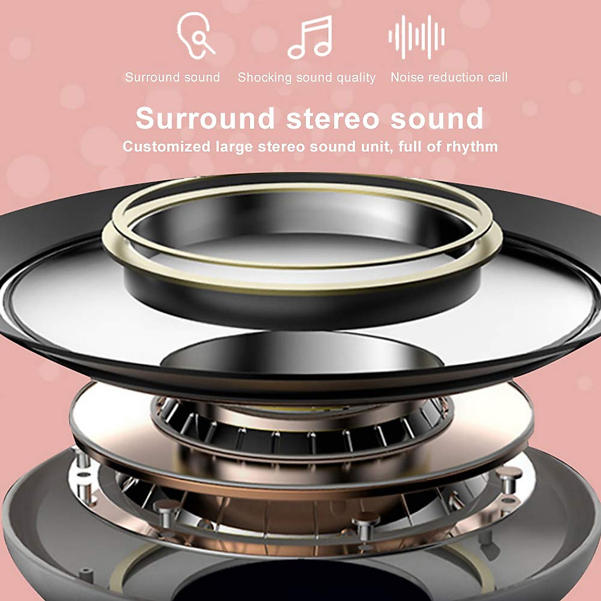 LVOERTUIG Cat Ear Headphones,Foldable and Stretchable Wireless Bluetooth Gaming Headset with RGB LED Light Wired Gaming Headset Stereo Sound,Over Ear Headphones Gift for Kids and Adult