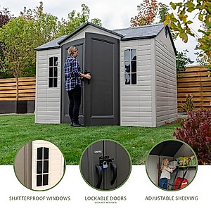 Lifetime Outdoor Storage Shed, 10 x 8 Foot