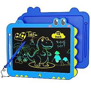 LCD Writing Tablet for Kids, Colorful Toddler Toys Doodle Board, Drawing Tablet, Reusable Electronic Pads Educational and Learning Toy Gift for 3-8 Years Old Boys and Girls