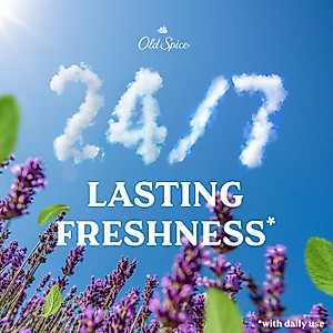 Old Spice Men's Deodorant Aluminum Free Lavender & Mint, 3.0oz (Pack of 3)