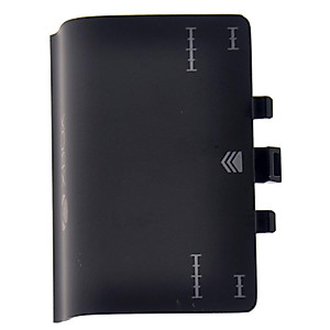 Deal4GO Replacement Battery Cover Back Case Holder for Xbox One Elite Controller 1698 (Black)