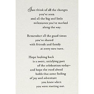 Hallmark 50th Anniversary Card (Roses)