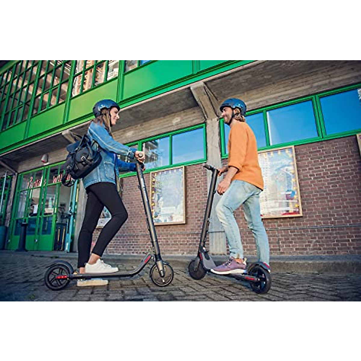 Segway Ninebot ES2 Electric Kick Scooter, Lightweight and Foldable, Upgraded Motor Power, Dark Grey Large