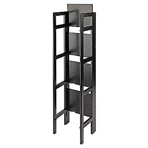 Winsome Wood Terry Shelving, Black