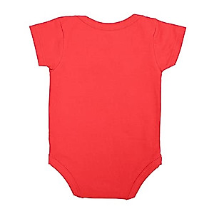 Unique Baby Unisex Stars Stripes 4th of July Clothes Set Outfit (6M, Red)