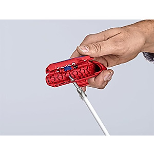 KNIPEX - 16 95 01 SB Tools - Ergostrip, Metric Sizes, Right Handed Version (169501SB)