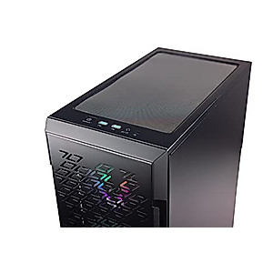 Velztorm Fenrix Prebuilt Gaming Desktop PC Liquid Cooled (Intel i9-12900K 16-Core, GeForce RTX 3070 8GB, 64GB DDR4, 2TB PCIe SSD, RGB Fans, 750W PSU, WiFi 6, BT 5.2, RJ-45, Win10Pro)