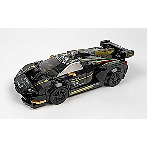 LEGO Speed Champions Lamborghini Urus ST-X and Lamborghini Huracán Super Trofeo EVO 76899 Building Kit (663 Pieces)