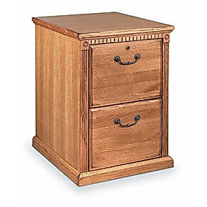 Martin Furniture Huntington Oxford 2 Drawer File Cabinet, Wheat - Fully Assembled