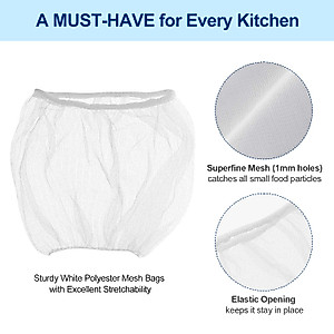 Kitchen Sink Saver | 300 PCS Disposable Mesh Bags for Kitchen Sink Strainer Kitchen Sink Drain Basket, Efficient Anti-Clogging 1mm Holes, Sink Food Catcher Drain Screen Filter