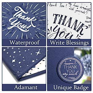 Vlipoeasn Thank You Party Guest Book Alternative, Blue Thank You All You Do, Signature Thank You Sign,Retirement Office Party Decor, Thanks to Staff Teachers Professors Doctor Nurses Party Decorations