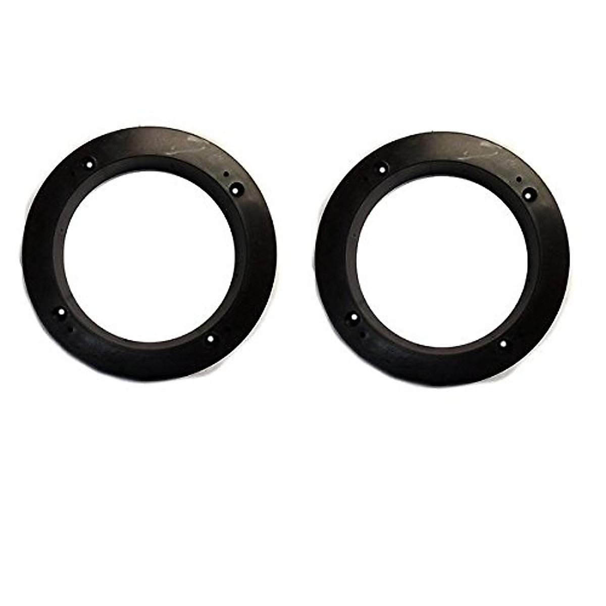 2 Pack Black Plastic 1" Depth Ring Adapter Spacer for 5.25"- 6" Car Speaker USA