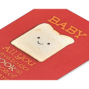 American Greetings Funny Romantic Birthday Card (Toast)