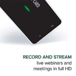 Plugable HDMI Video Capture Card, USB 3.0 or USB C, Record, Stream and Go Live with DSLR, 1080P 60FPS with HDMI Pass Through - Compatible with Windows, Mac OS, Linux, OBS Streaming