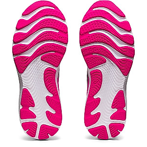 ASICS Women's Gel-Cumulus 24 Running Shoes, 9, Sheet Rock/Pink GLO