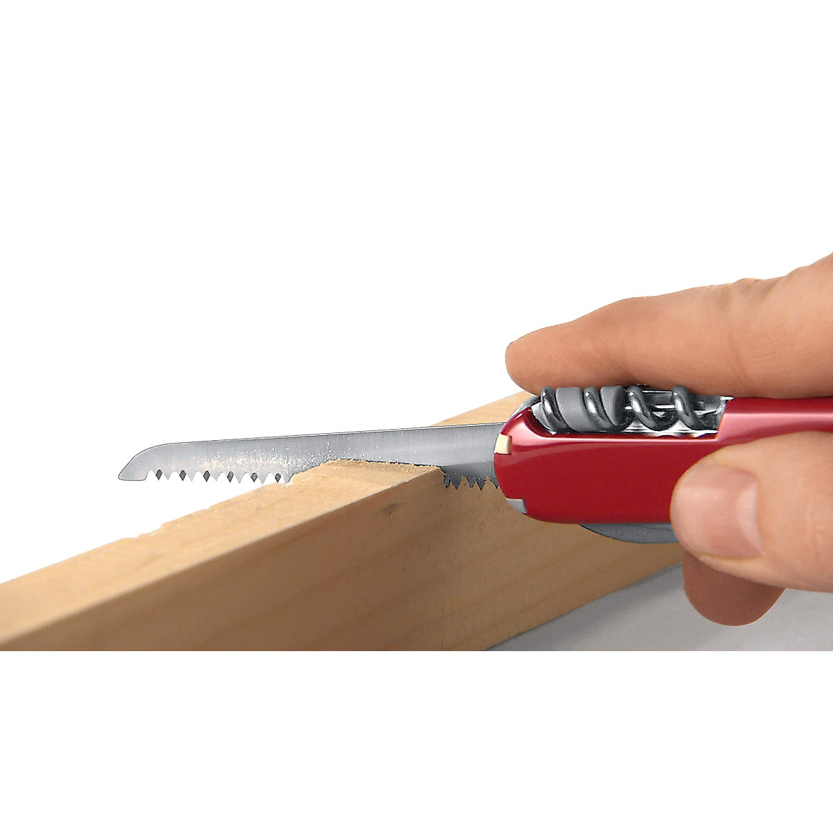 VICTORINOX 1.6791.63 Swiss Champ Wood, Swiss Army Knife, Multi-functional Knife, Disaster Preparedness Goods, Outdoor, Camping, Pliers, Scissors, Magnifying Glass, 33 Functions, Swiss Multi-Tool,