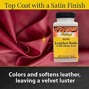 Fiebing's Leather Balm with Atom Wax Neutral, 4 oz