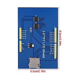 Touch Displa 3.5In Tft LCD Sn Module 480X320 for Board with Touch Panel (Without Touch)