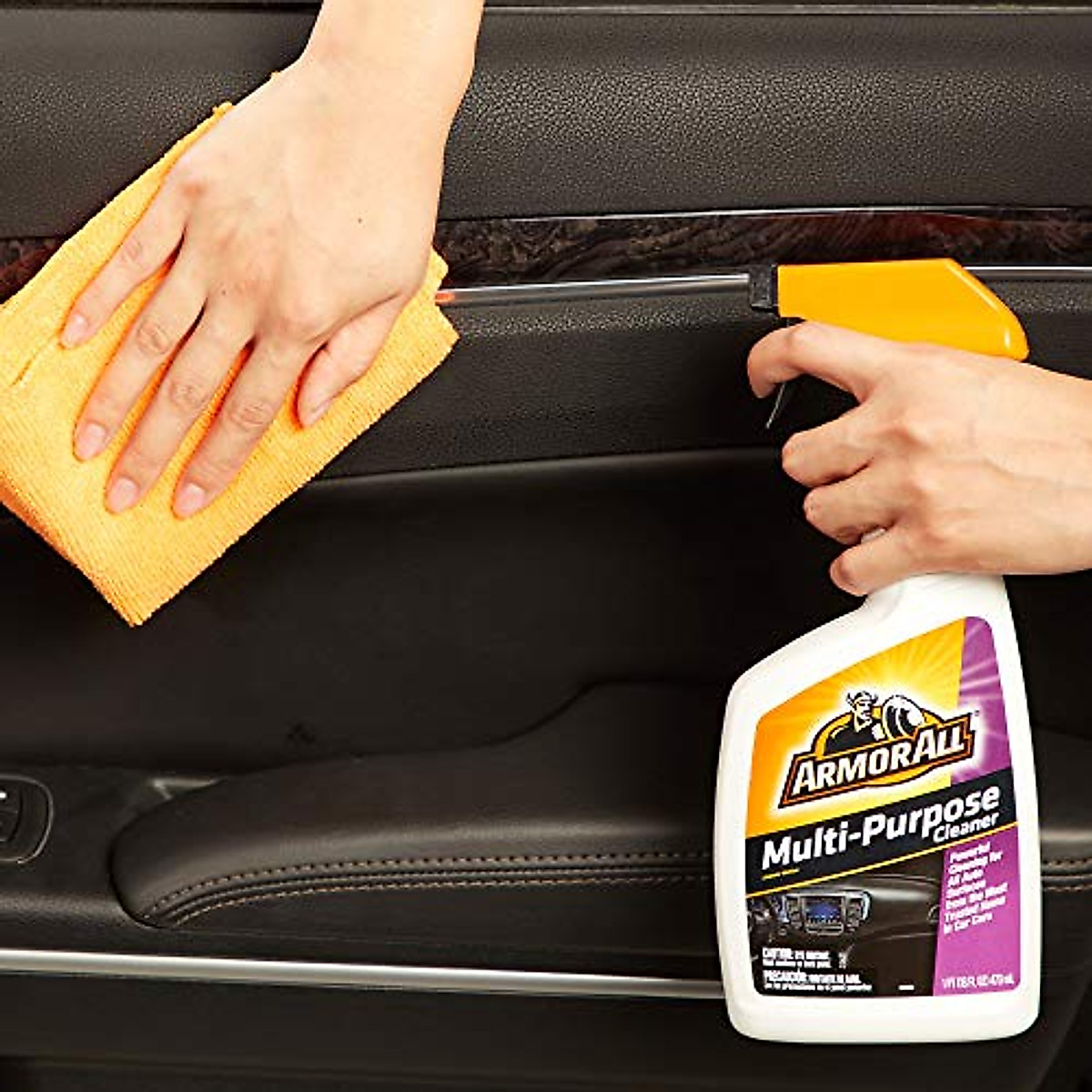 Armor All Car Cleaner Spray Bottle, Cleaner for Cars, Truck, Motorcycle, Multi-Purpose, 16 Oz, Pack of 6, 78513-6PK