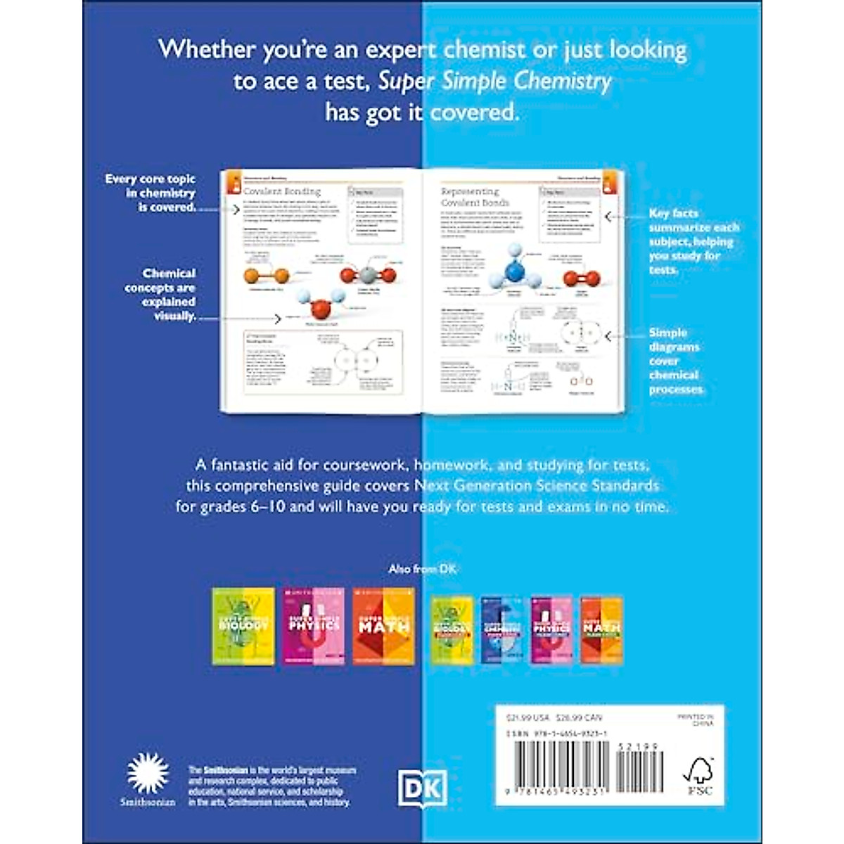 Super Simple Chemistry: The Ultimate Bitesize Study Guide (DK Super Simple)