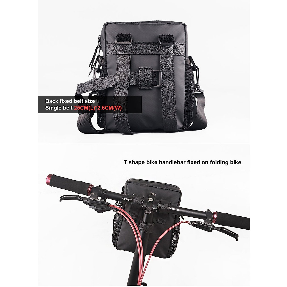 Rhinowalk Bike Handlebar Bag,Bike Front Bag Road Bike Bag Bike Frame Bag Bike Basket Bag Bicycle Bag Professional Cycling Accessories