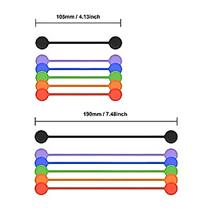 Magnetic Cable Ties,Snap on Magnetic Cord Ties, Reusable Silicone Twist Ties for Bundling and Organizing Cable & Cord.Holding Stuff, Fridge Magnets. Can Be Used in Many Ways (6 Colors - 12 Pack)