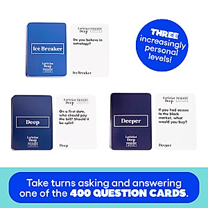 WHAT DO YOU MEME? Let's Get Deep: Friends Edition – Game Night Conversation Starter Cards for Friends