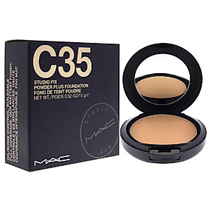 MAC Studio Fix Powder Plus Foundation - C35 Foundation Women 0.52 oz
