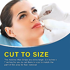 IKIMI Wax Strips Hair Removal: 36 Strips Body Waxing Kit for Face Legs Arms Armpits - Brazilian Bikini Waxing Strips for Hair Removal Women