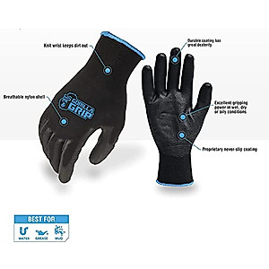 5 Pack Gorilla Grip Gloves - Large