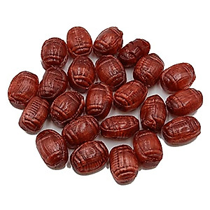 Root Beer Barrels - Old Fashioned Hard Candy 1.5 LBS plus Snack Hotline Candy Tin | Individually Wrapped Bulk Candy