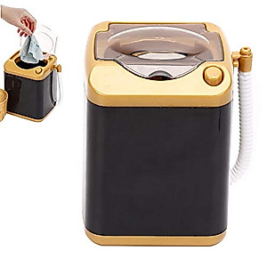 Zyyini Mini Washing Machine, Cleaning Machine, Portable Washing Machine Electric Washing Machine Cosmetic Tool Cleaning Machine Toy Gift for Dormitory(1#)