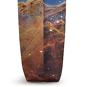 Carina Nebula JWST NASA James Webb Space Telescope Tote Bag