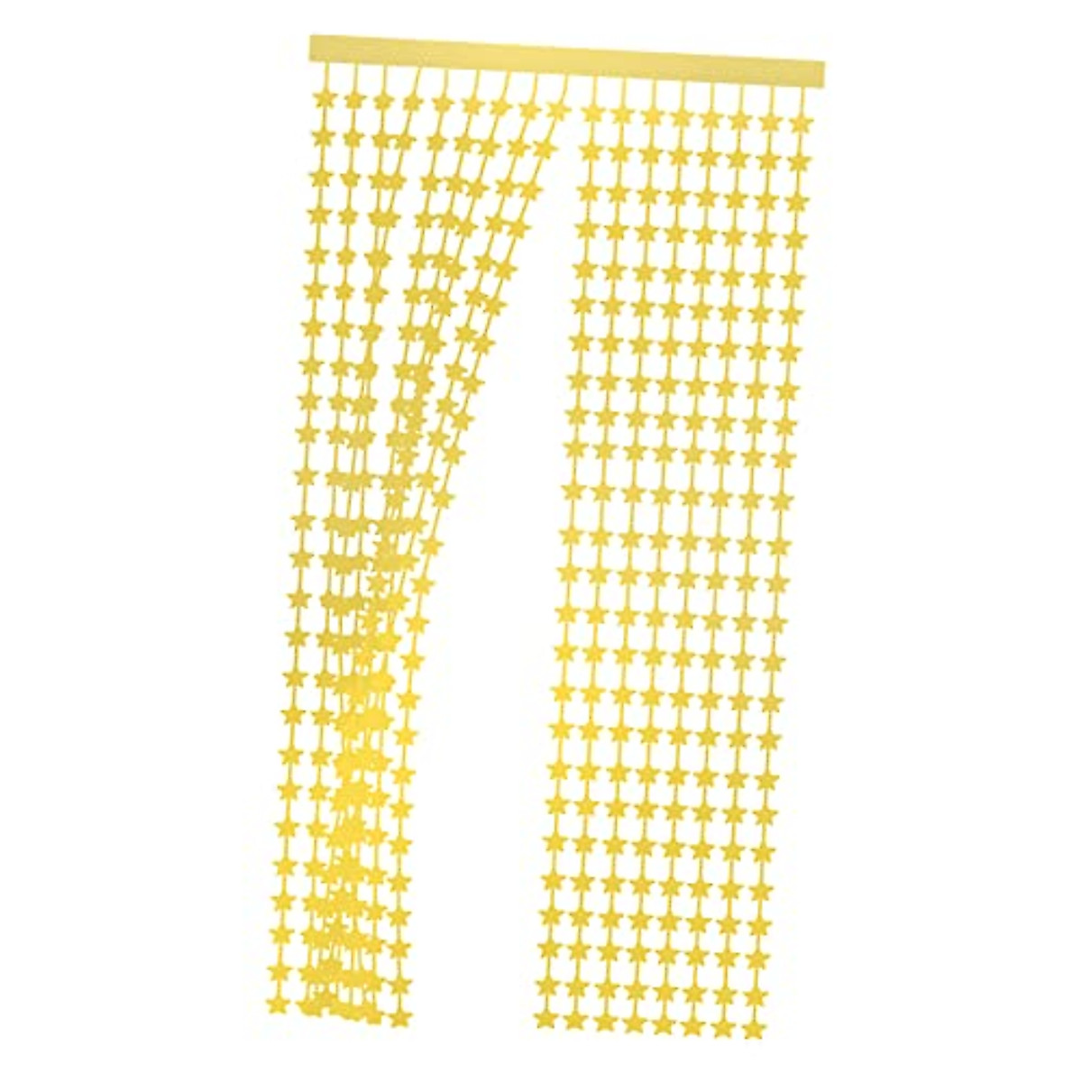 NOLITOY 4 Sets Rainbow Star Ramadan Birthday Decorations Hanging Wedding Streamer Ornament Twinkle Prop Decor of Booth Shimmer Door Scene Decal Backdrops Golden for Gold Parties Curtains