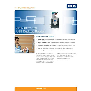 HID OMNIKEY 3121 USB Card Reader